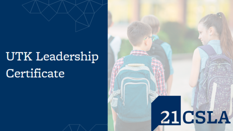 21CSLA UTK Leadership Certificate Information Session - CCEE