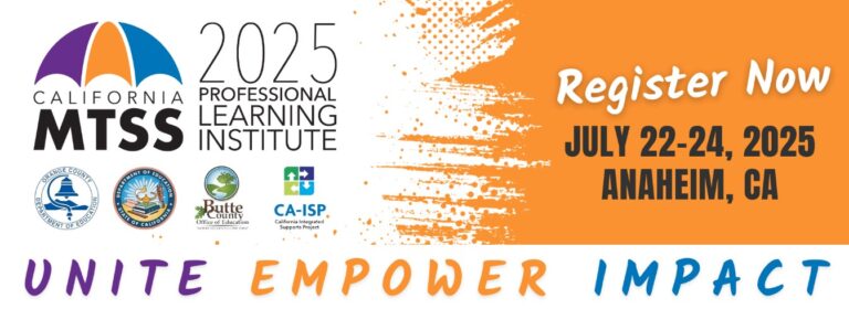 CA MTSS PLI 2025 - CCEE